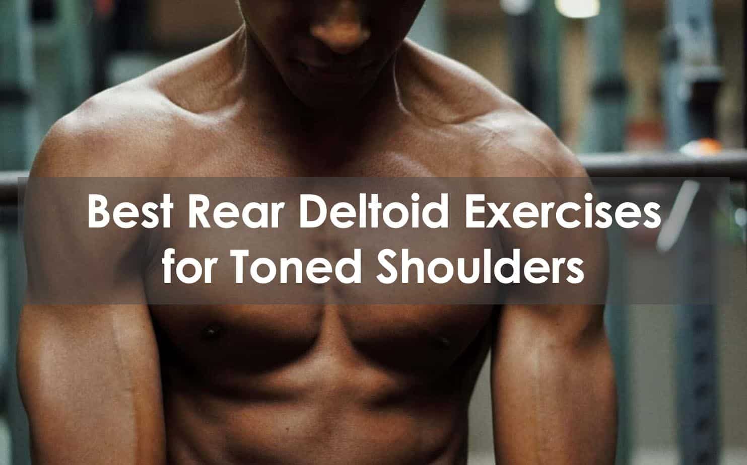 Best Rear Deltoid Exercises For Toned Shoulders